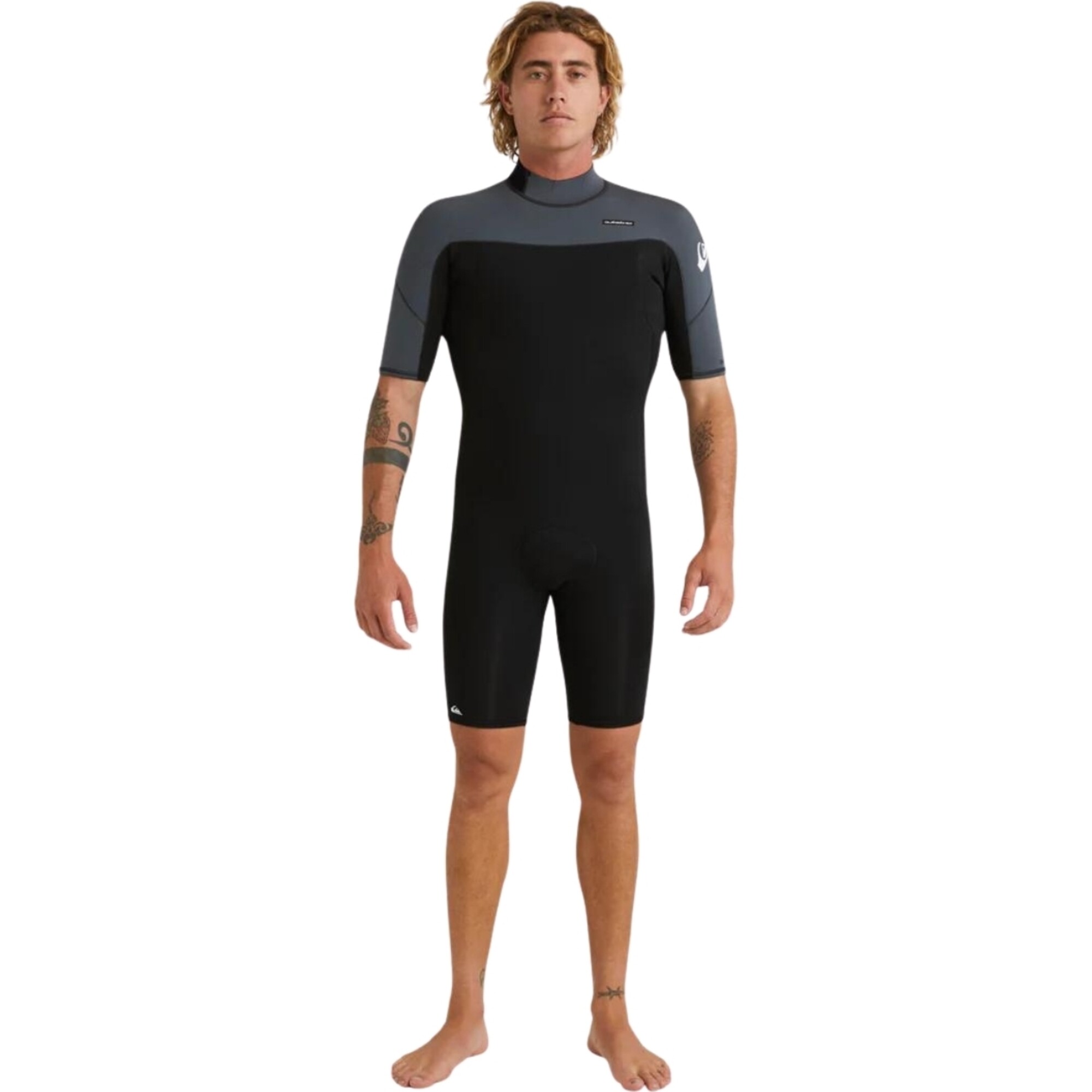 2024 Quiksilver Mens Everyday Sessions 2mm Back Zip Shorty Wetsuit EQYW503031 | Wetsuit Outlet
